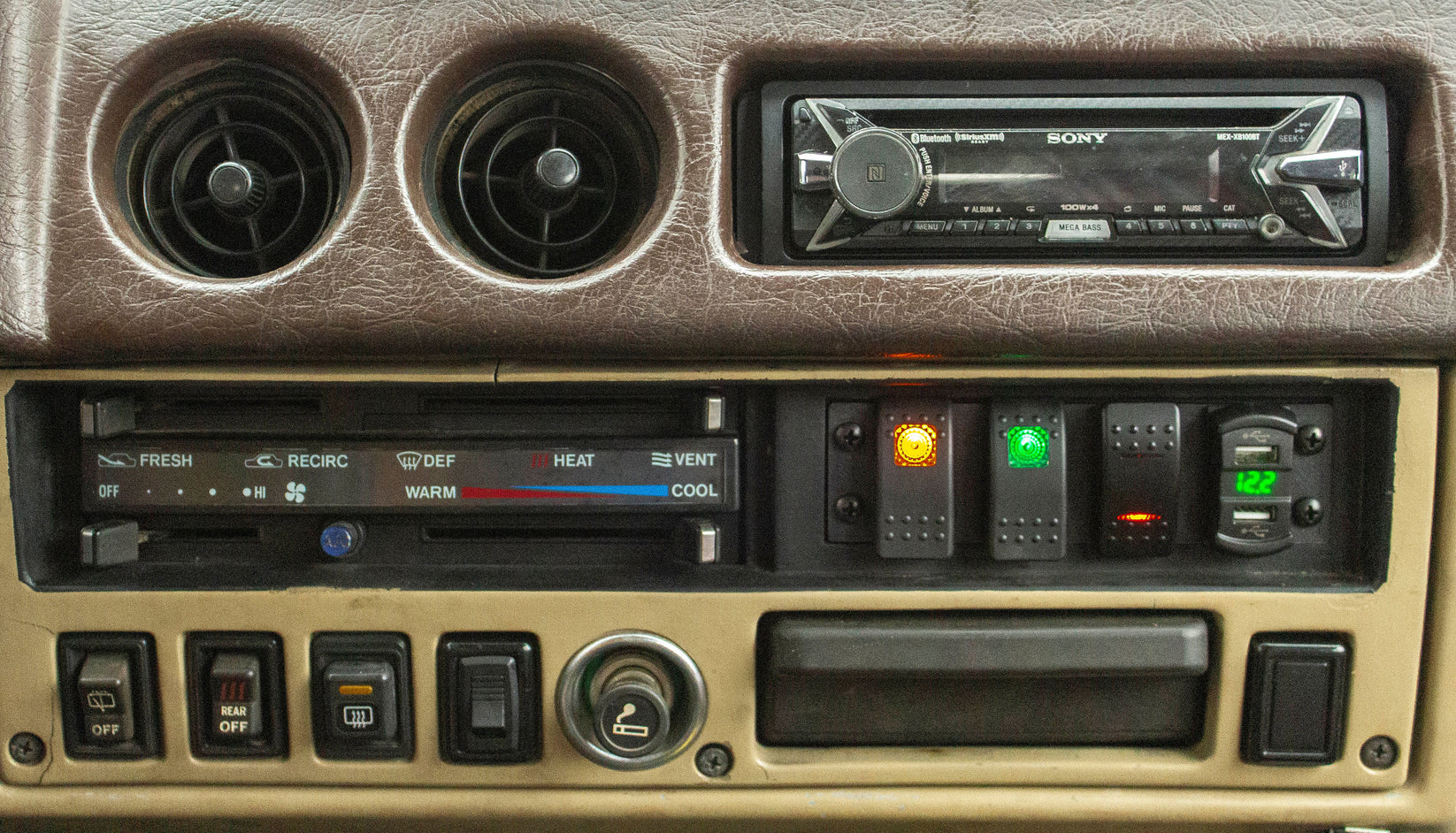 Fj60 Dash Pocket Switch Panel – Cruiser Head